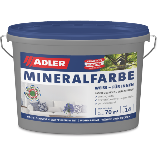 Mineralfarbe Weiß - ADLER Lacke
